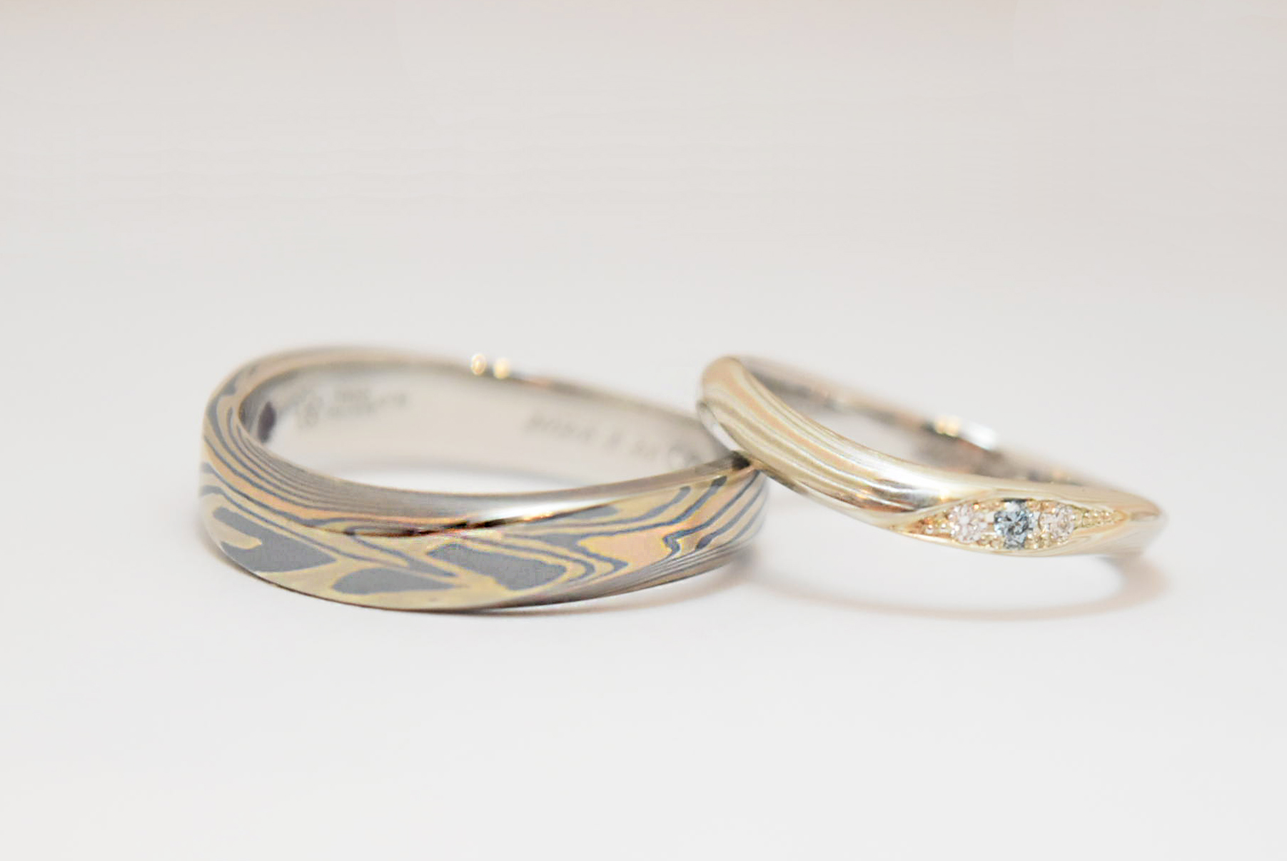 おふたりらしいリングご納品 | 秋田に縁のある腕時計や結婚指輪のことならJIKODOへ